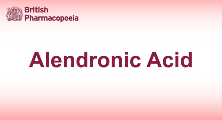 Alendronic Acid Tablets Definition, Characters-British Pharmacopeia 202