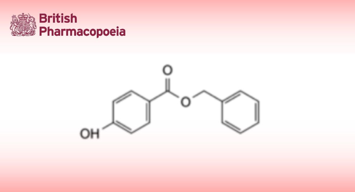 Benzyl Hydroxybenzoate - Definition, Characters- British Pharmacopeia 2025