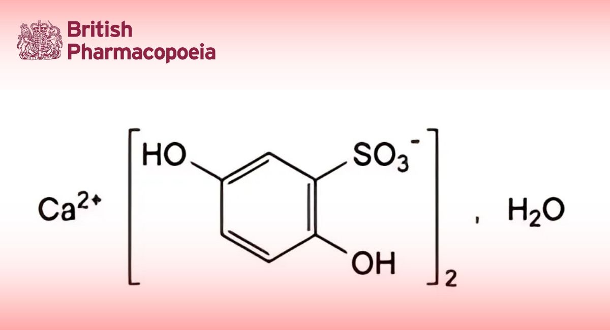 Calcium Dobesilate Monohydrate - British Pharmacopoeia 2025.