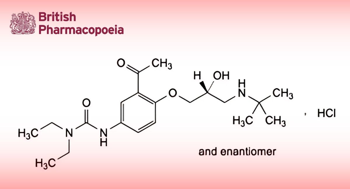 Celiprolol Hydrochloride - Definition, Characters - British ...