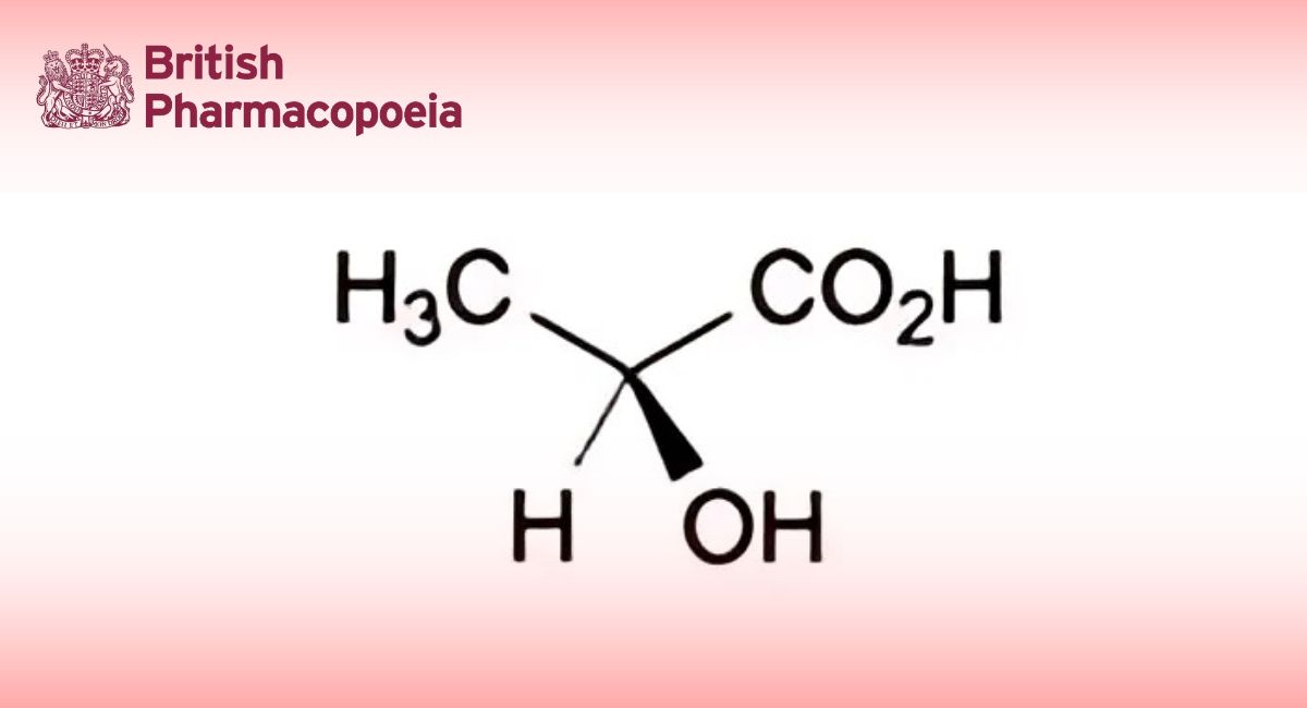 (S)-Lactic Acid - Definition, Characters, Identification - British ...
