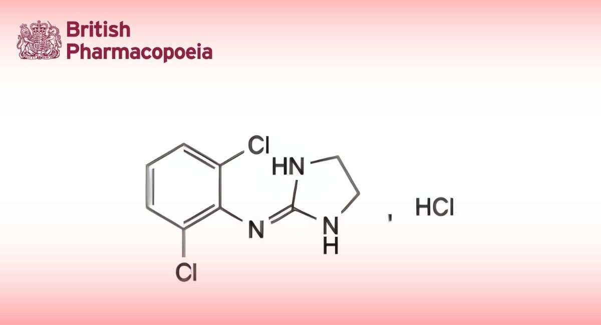 Clonidine Hydrochloride - Definition, Characters - British ...