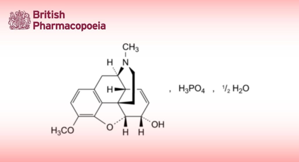 Codeine Phosphate - Definition, Characters - British Pharmacopoeia 2025