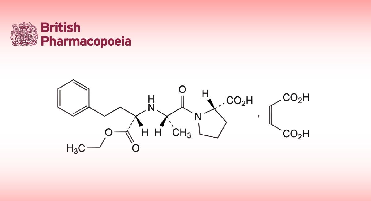 Enalapril Maleate - Definition, Characters - British Pharmacopeia 2025