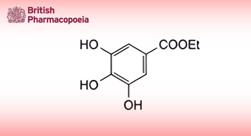 Ethyl Gallate- Definition, Characteristics- British Pharmacopoeia 2025