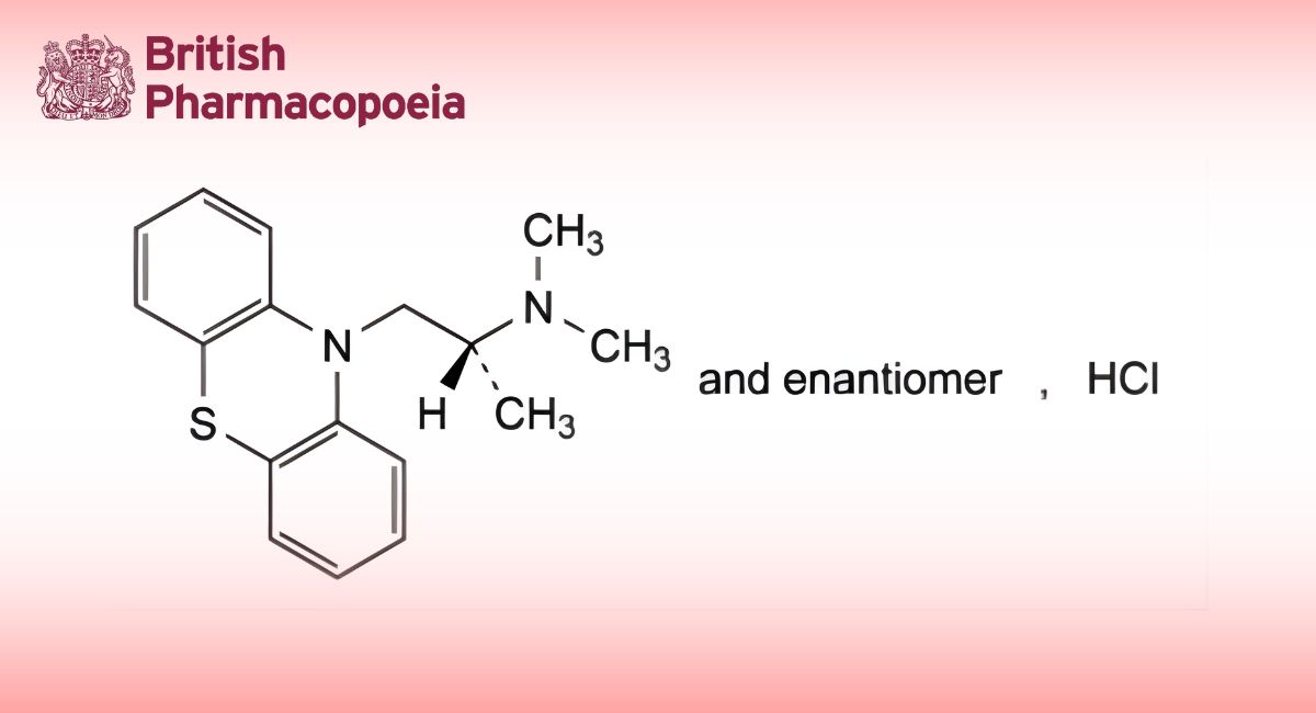 Promethazine Hydrochloride- Definition, Characters- British ...