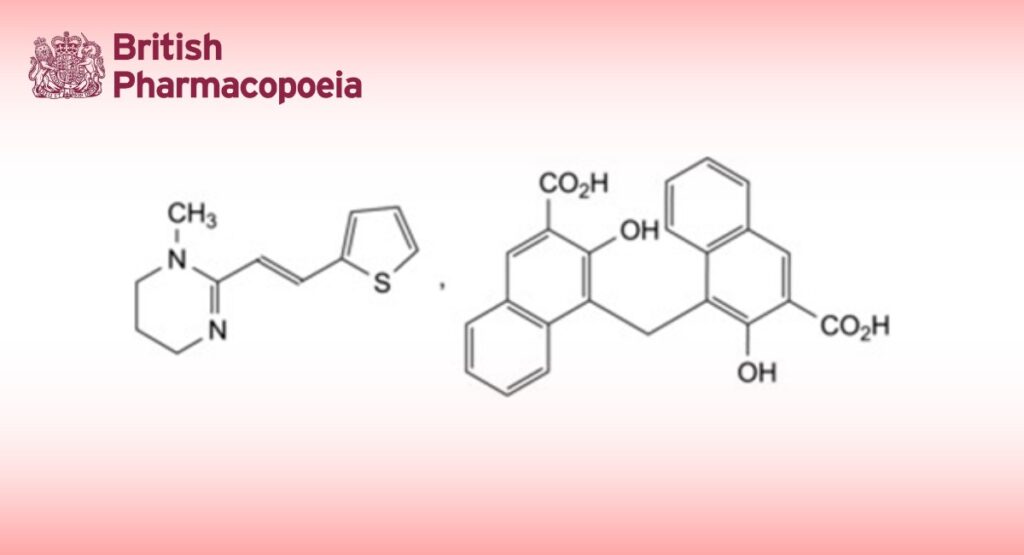 Pyrantel Embonate - Definition, Characters - British Pharmacopeia 2025