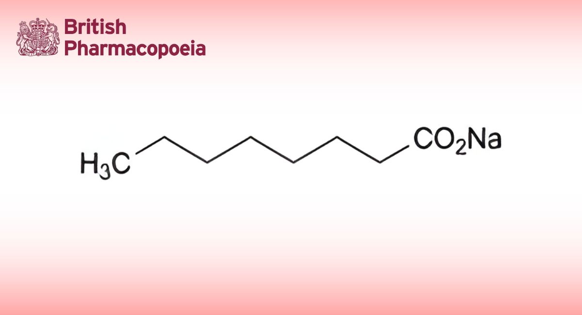 Sodium Caprylate- Definition, Characters- British Pharmacopoeia 2025
