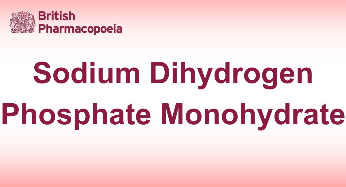 Sodium Dihydrogen Phosphate Monohydrate - Definition, Characters ...