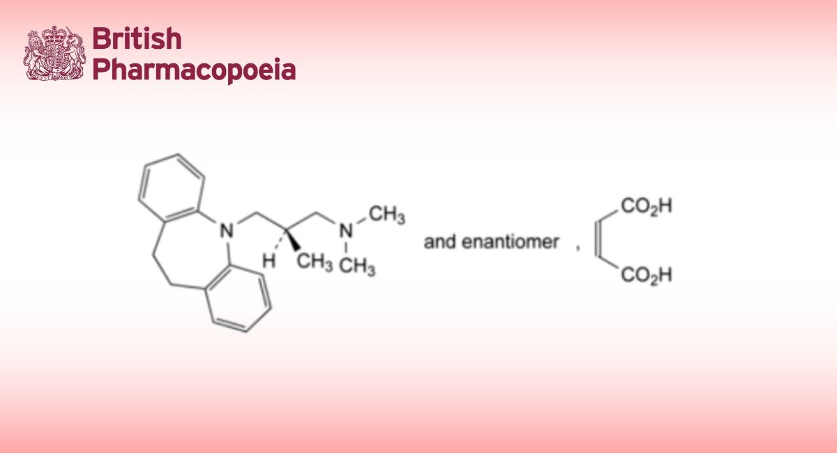 Trimipramine Maleate - Definition, Characters - British Pharmacopeia 2025