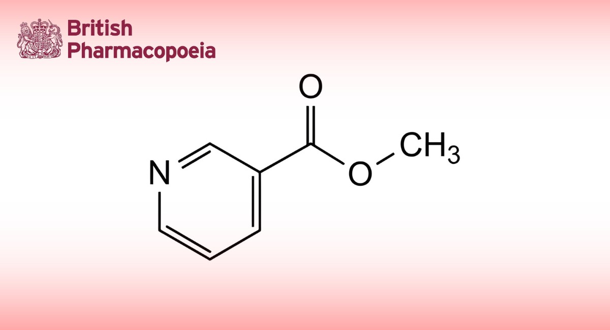 Methyl Nicotinate - Definition, Characters - British Pharmacopeia 2025