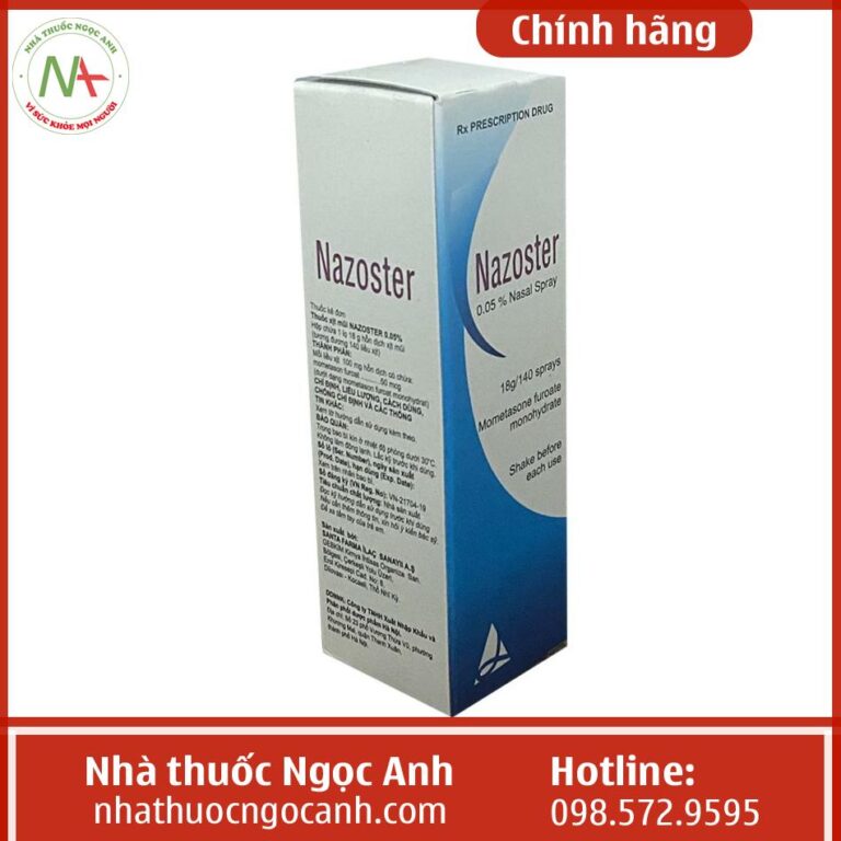 Thuốc xịt mũi Nazoster có tốt không, giá bao nhiêu, mua ở đâu?