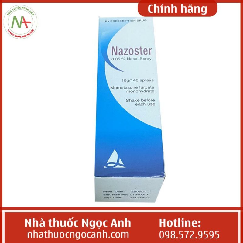 Thuốc xịt mũi Nazoster có tốt không, giá bao nhiêu, mua ở đâu?
