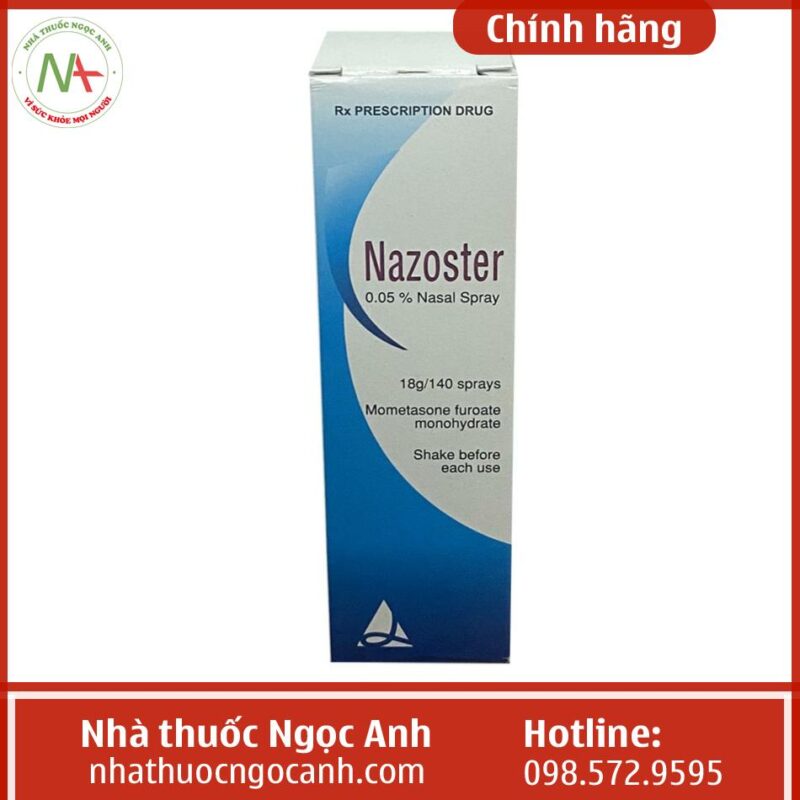 Thuốc xịt mũi Nazoster có tốt không, giá bao nhiêu, mua ở đâu?