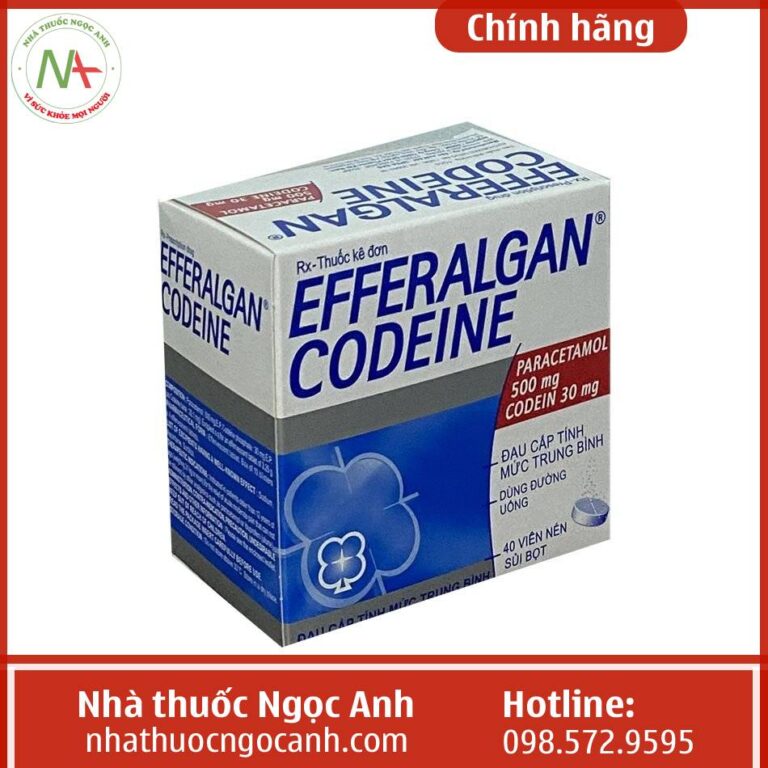 Thuốc Efferalgan Codeine là thuốc gì, giá bao nhiêu, mua ở đâu?
