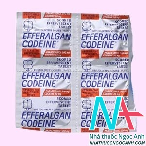 Thuốc Efferalgan Codeine: Công dụng, liều dùng, tác dụng phụ, giá bán