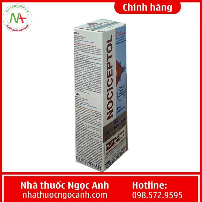 Thuốc Nociceptol 120ml gel có tác dụng gì, giá bao nhiêu, mua ở đâu?