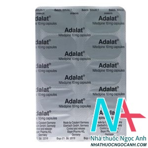 [CHÍNH HÃNG] Thuốc Adalat 10 mg: Công dụng, liều dùng, giá bán