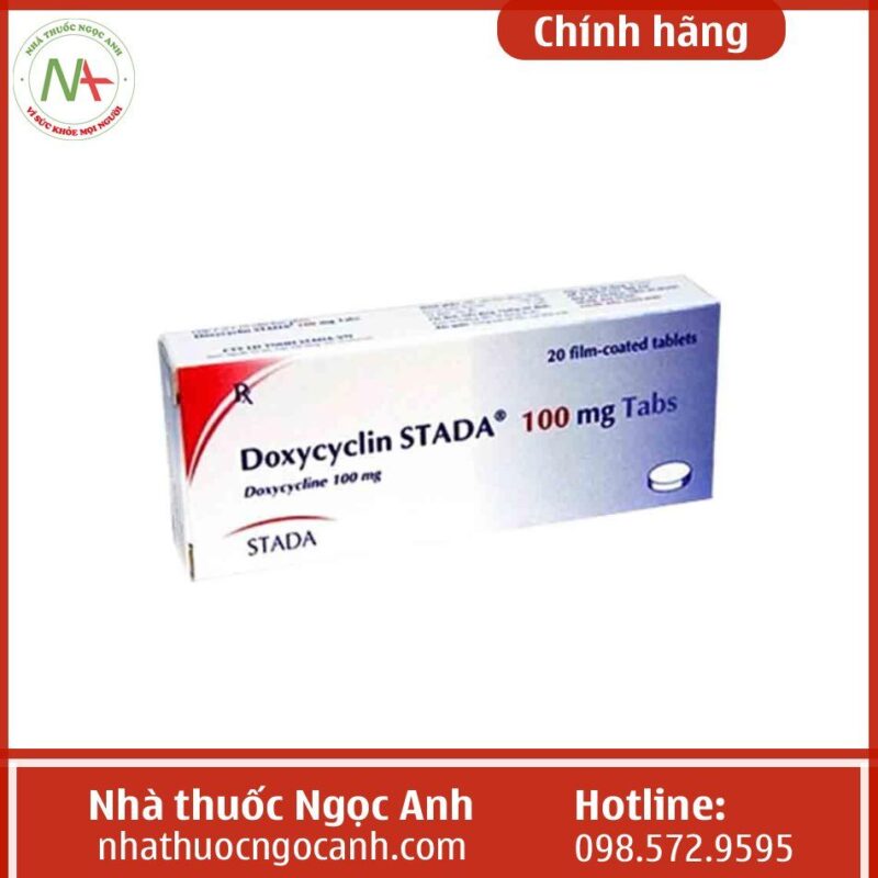 Thuốc Doxycyclin Stada 100mg là thuốc gì, giá bao nhiêu, mua ở đâu