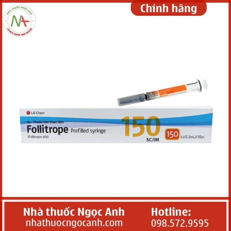 Thuốc Follitrope Inj. Prefilled Syringe là thuốc gì, giá bao nhiêu, mua ...