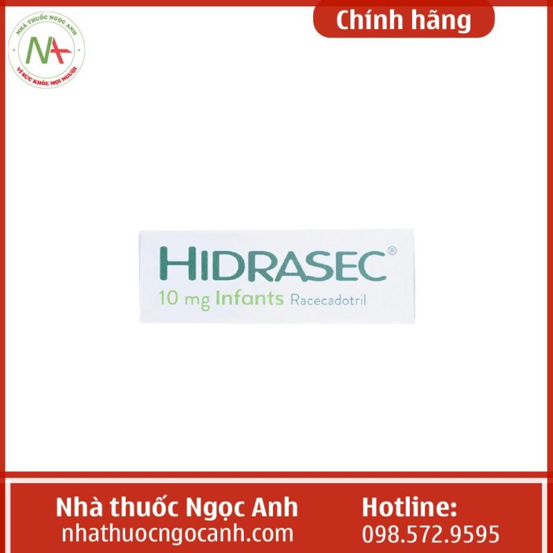 Thuốc Hidrasec 10mg Infants: Công dụng, liều dùng, lưu ý, giá bán