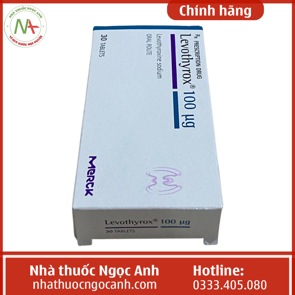 Thuốc tuyến giáp Levothyrox 100µg của Đức giá bao nhiêu, mua ở đâu?