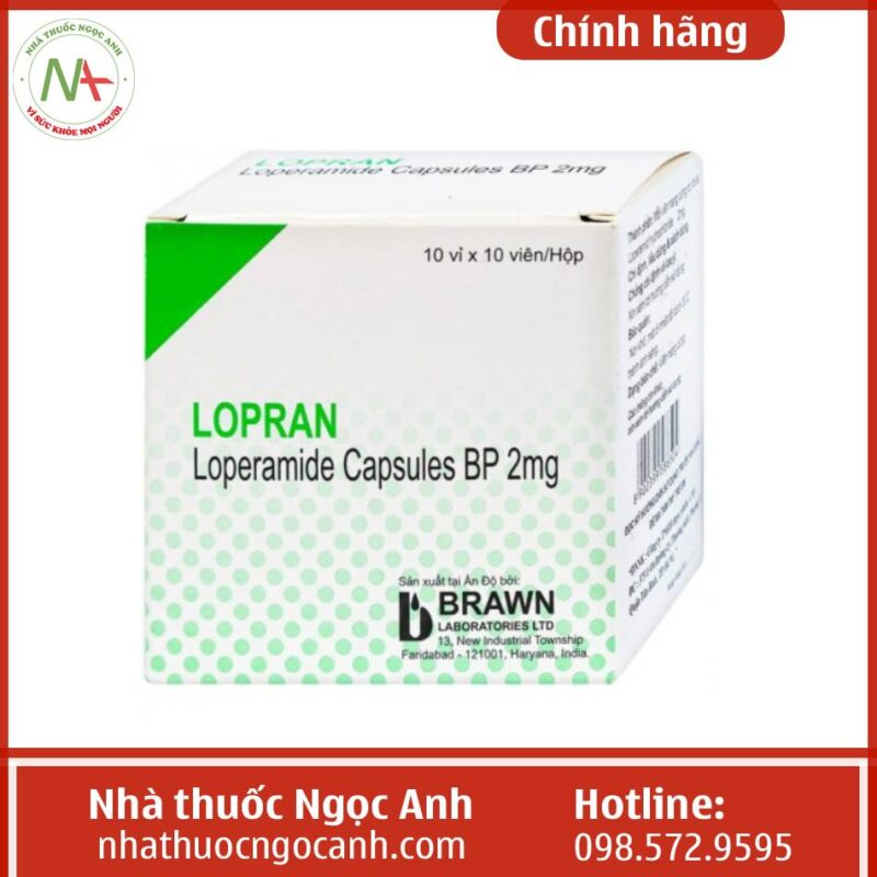 Thuốc Lopran có phải kháng sinh không, giá bao nhiêu, mua ở đâu