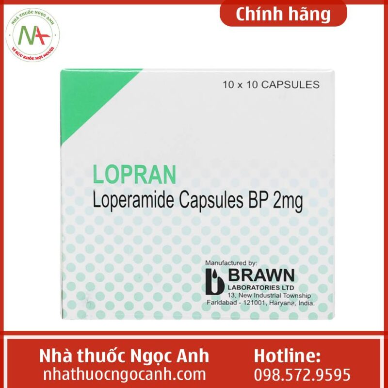 Thuốc Lopran có phải kháng sinh không, giá bao nhiêu, mua ở đâu
