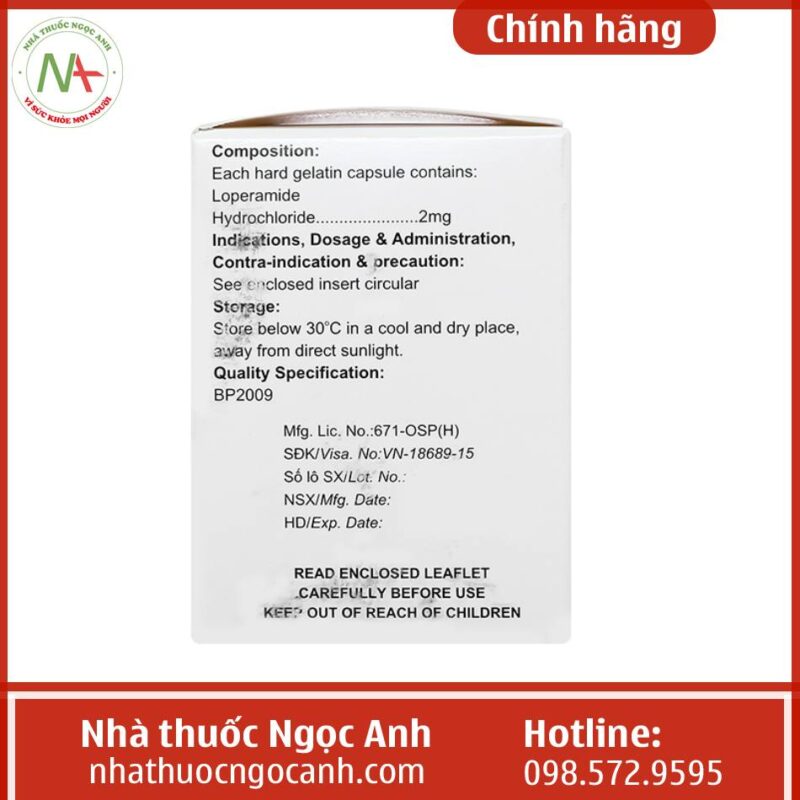 Thuốc Lopran có phải kháng sinh không, giá bao nhiêu, mua ở đâu