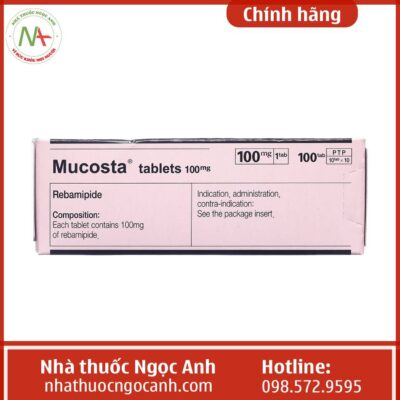 Thuốc Mucosta Tablets 100mg: Công dụng, liều dùng, giá bán