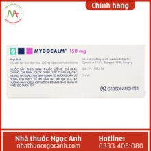 Thuốc Mydocalm 150mg có tác dụng gì, giá bao nhiêu, mua ở đâu?