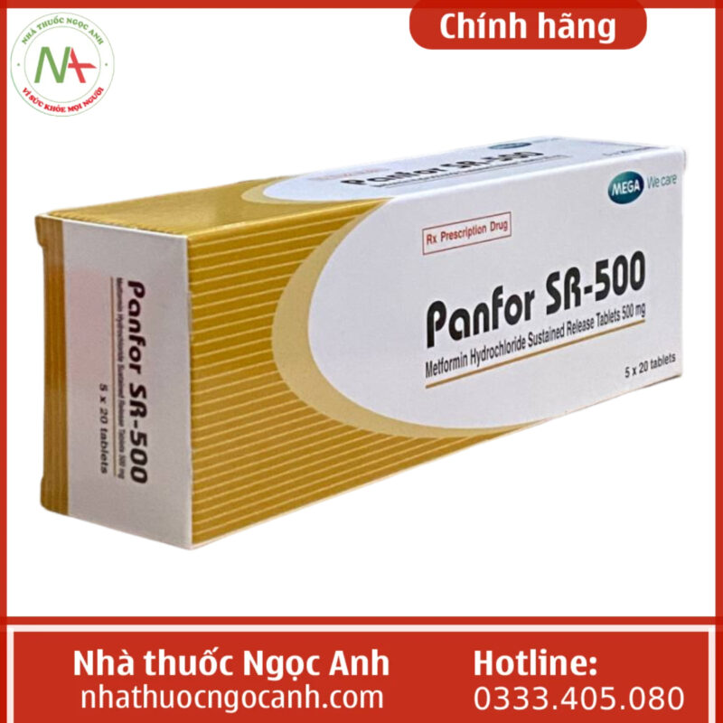 Thuốc Panfor SR-500 là thuốc gì, tác dụng gì, giá bao nhiêu, mua ở đâu