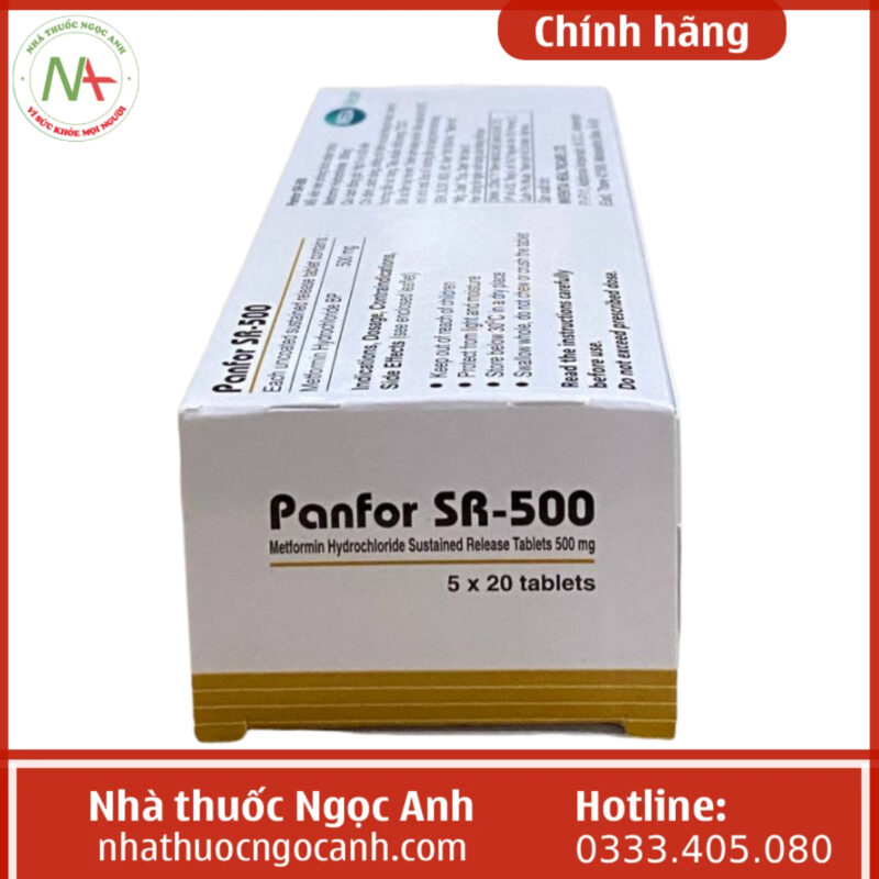 Thuốc Panfor SR-500 là thuốc gì, tác dụng gì, giá bao nhiêu, mua ở đâu