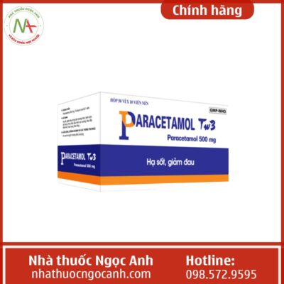 Thuốc Paracetamol TW3 500mg: Công dụng, liều dùng, giá bán