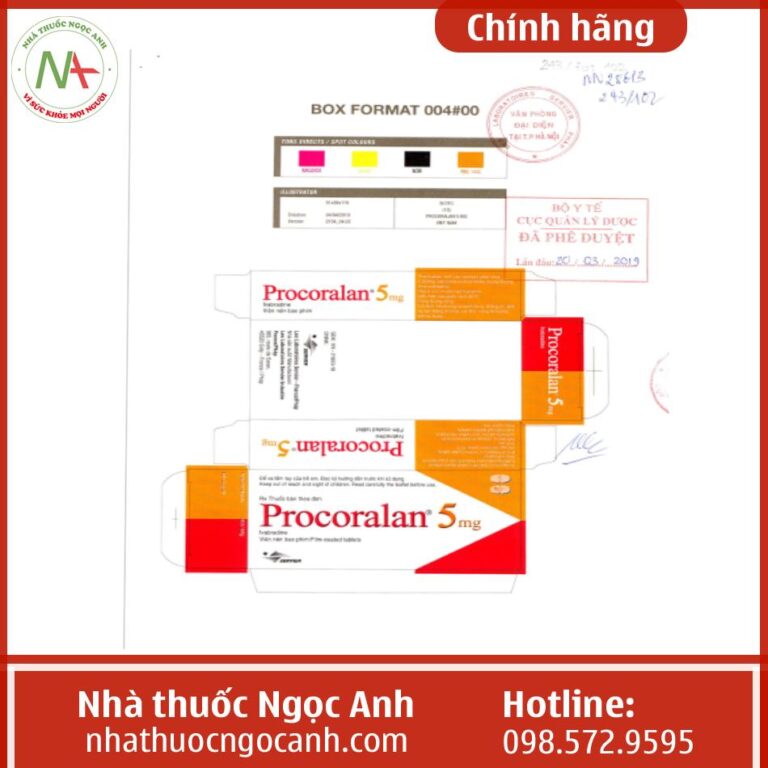 Thuốc Procoralan 5mg liều dùng như thế nào, giá bao nhiêu, mua ở đâu