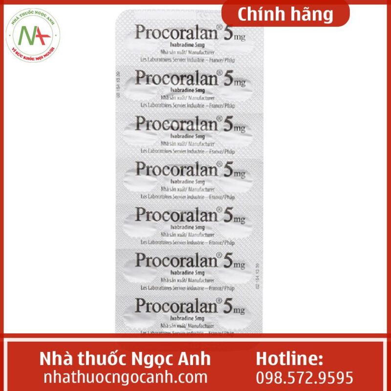 Thuốc Procoralan 5mg liều dùng như thế nào, giá bao nhiêu, mua ở đâu