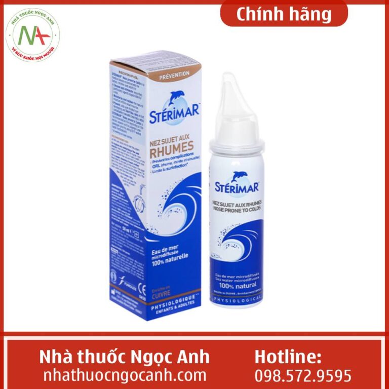 Sterimar Nose Prone to Colds là thuốc gì, giá bao nhiêu, mua ở đâu