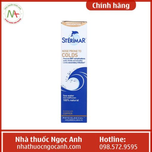 Sterimar Nose Prone to Colds là thuốc gì, giá bao nhiêu, mua ở đâu