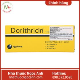 Thuốc Dorithricin throat lozenges liều dùng, giá bao nhiêu, mua ở đâu