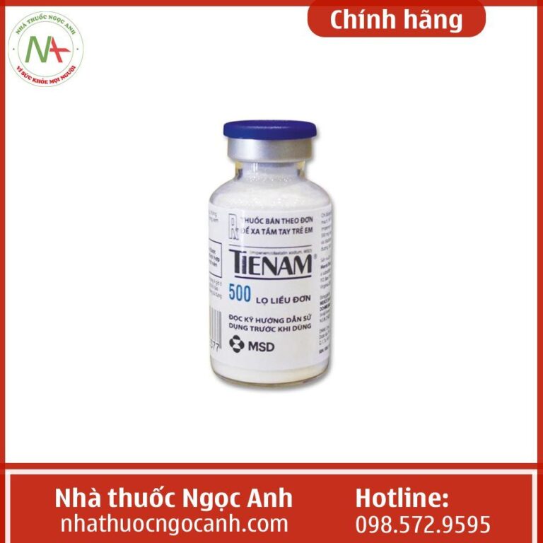 Thuốc Tienam 500mg/500mg là thuốc gì, giá bao nhiêu, mua ở đâu