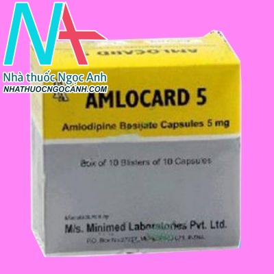 Thuốc Amlocard: Công dụng, liều dùng, lưu ý tác dụng phụ, giá bán