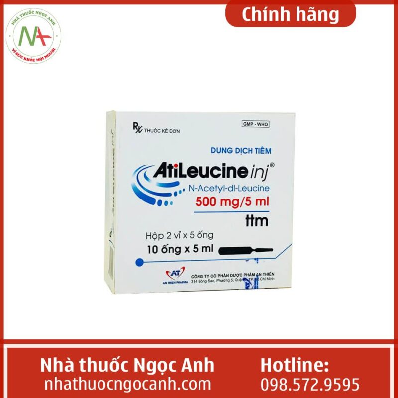 N-Acetyl-DL-Leucine - Nhà thuốc online Ngọc Anh chuyên mua bán thuốc ...