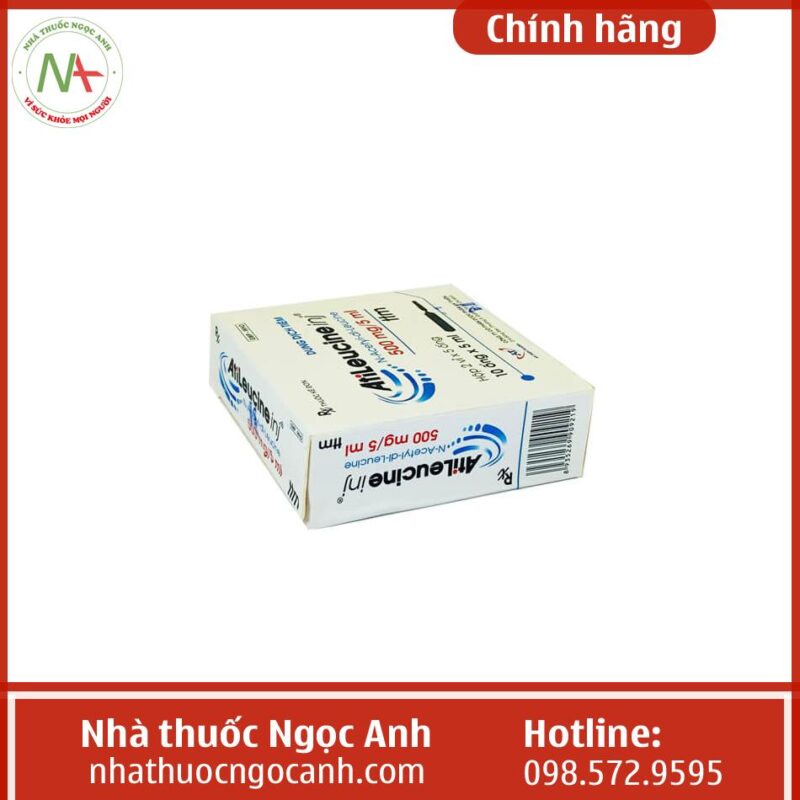 Thuốc Atileucine inj 500mg/5ml là thuốc gì, giá bao nhiêu, mua ở đâu