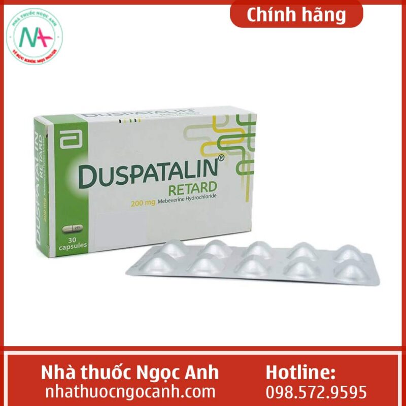 Thuốc Duspatalin Retard 200mg là thuốc gì, giá bao nhiêu, mua ở đâu