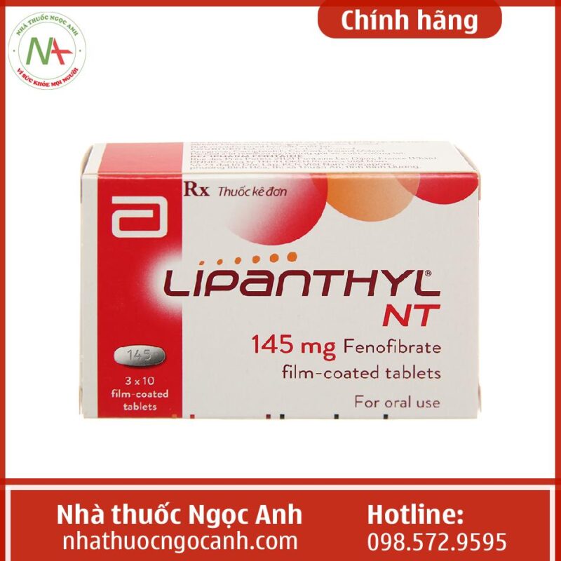 Thuốc Lipanthyl NT 145 mg là thuốc gì, giá bao nhiêu, mua ở đâu?