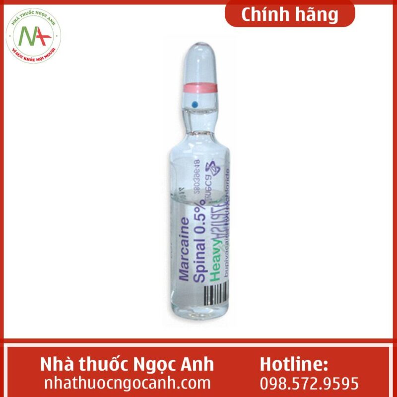Thuốc Marcaine Spinal Heavy 0,5% AstraZeneca giá bao nhiêu, mua ở đâu