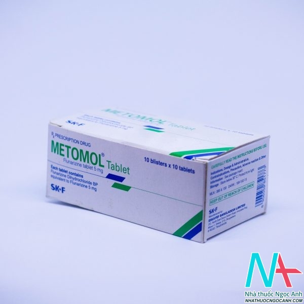 Thuốc Metomol: Công dụng, liều dùng, lưu ý tác dụng phụ, giá bán