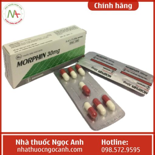 Thuốc Morphin 30mg Dopharma là thuốc gì, giá bao nhiêu, mua ở đâu