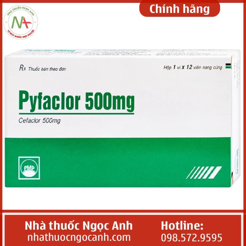 Thuốc Pyfaclor 500mg là thuốc gì, liều dùng, giá bao nhiêu, mua ở đâu