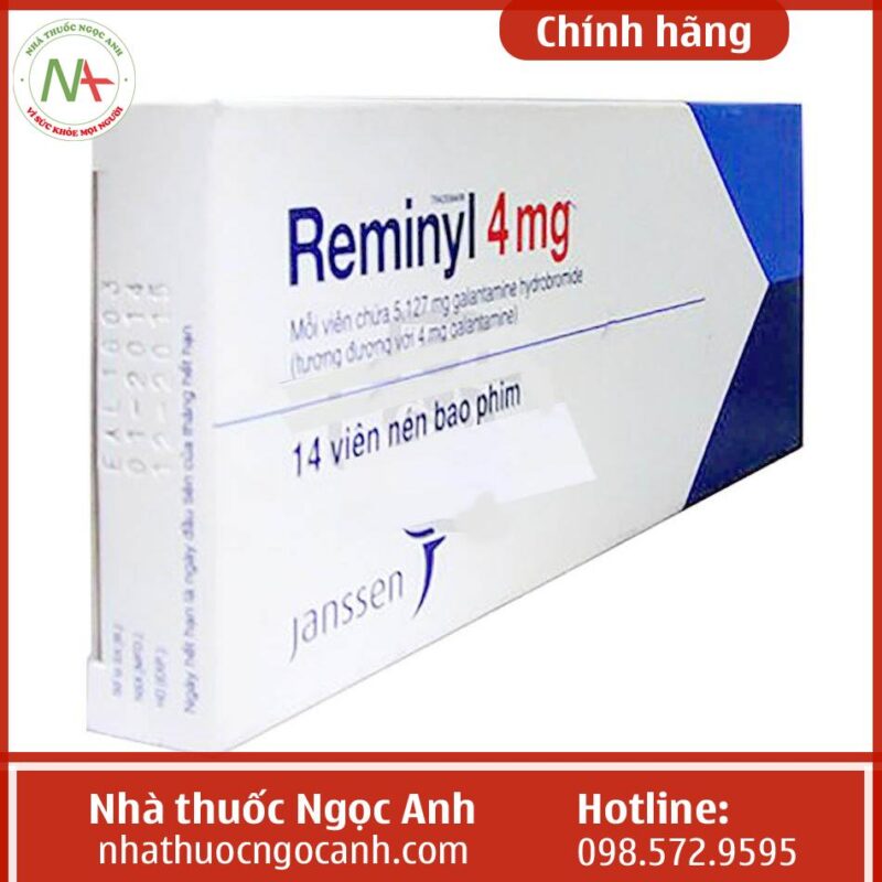 Thuốc Reminyl 4mg là thuốc gì, có tác dụng gì giá bao nhiêu, mua ở đâu
